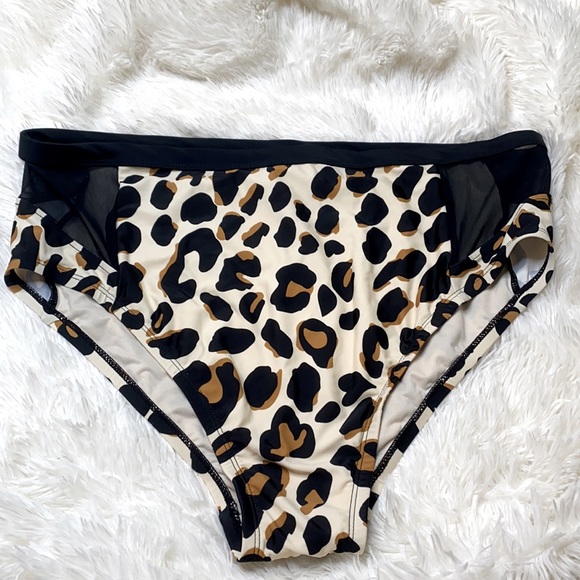 Lysa | Swim | Lysa Tan Black Cheetah High Waisted Bikini Bottoms | Poshmark